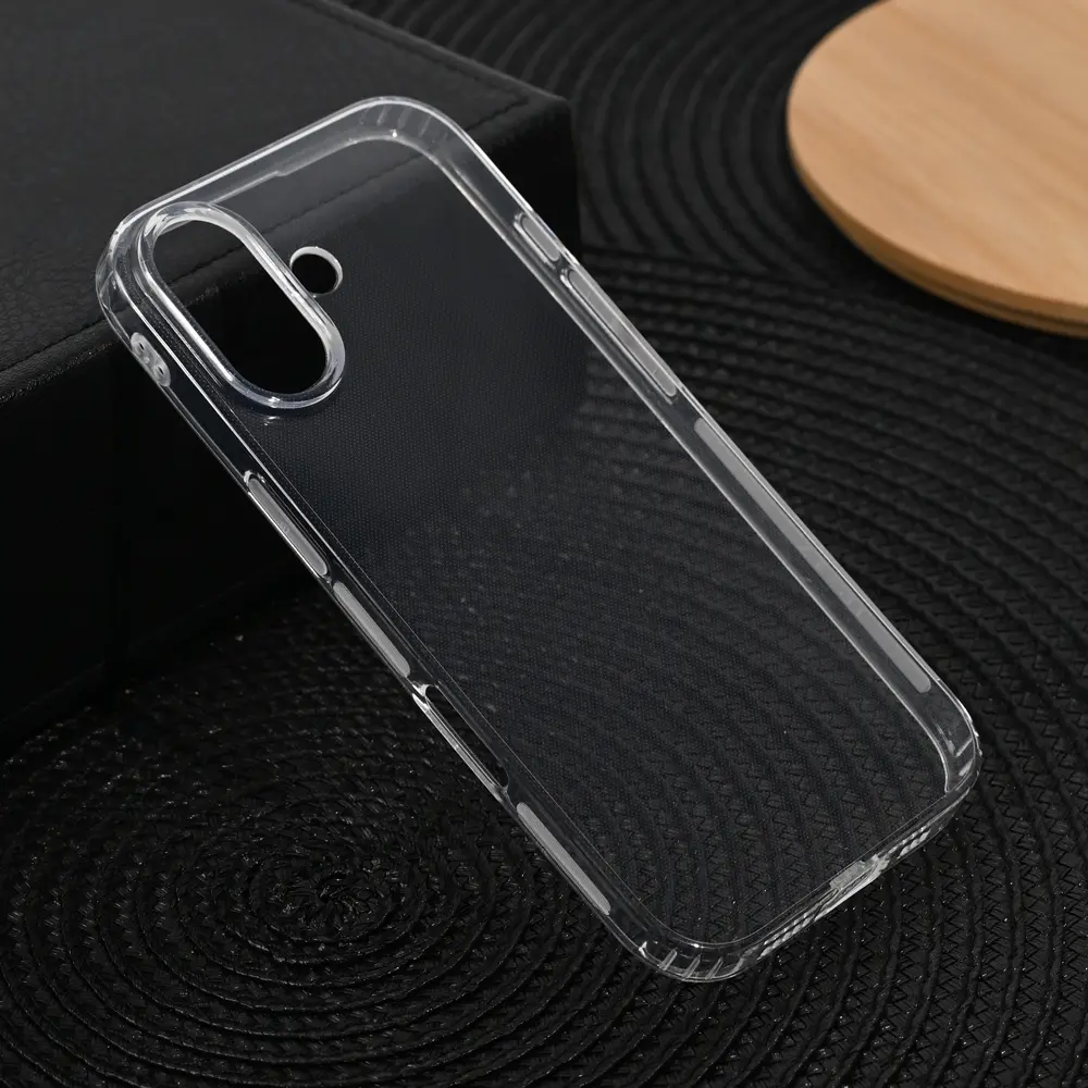 Maska za iPhone 17 6.3 silikonska Ultra Thin with pluggy transparent