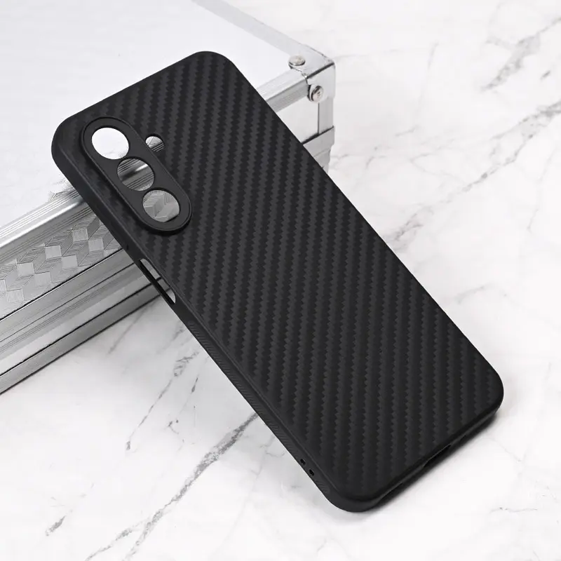 Maska za Samsung A17 5G/ A175F Carbon fiber crna
