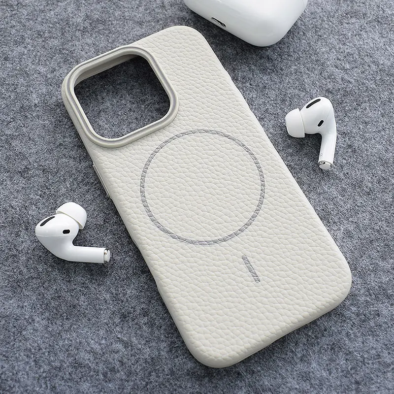 Maska za iPhone 16 Pro Max krem Mag Case Summer Beats