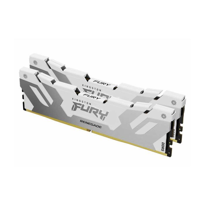 KINGSTON DIMM DDR5 32GB (2x16GB kit) 6400MT/s KF564C32RWK2-32 FURY Renegade White