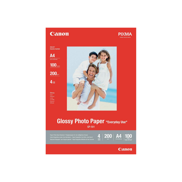 CANON foto papir Glossy GP-501 A4, 100 listova, 200 g/m2