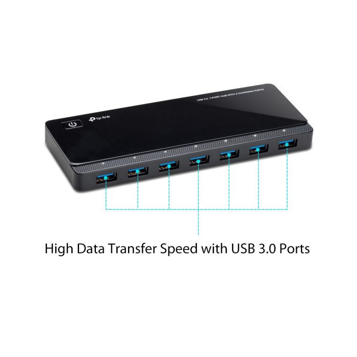 USB HUB 7 port TP-Link UH720 3.0 5V/2.4A