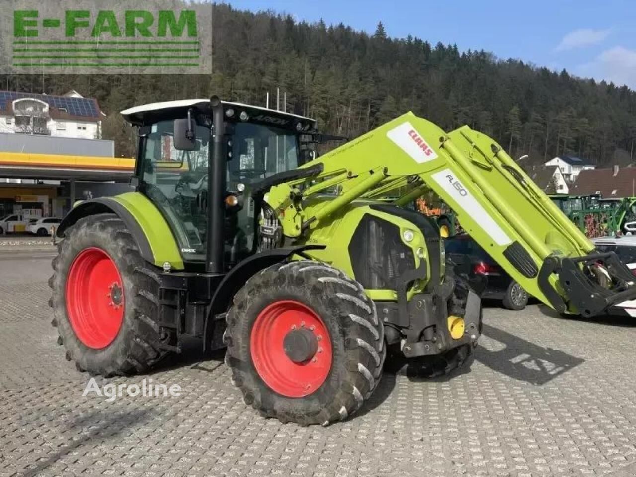 Claas arion 650 c-matic cebis CMATIC CEBIS traktor točkaš