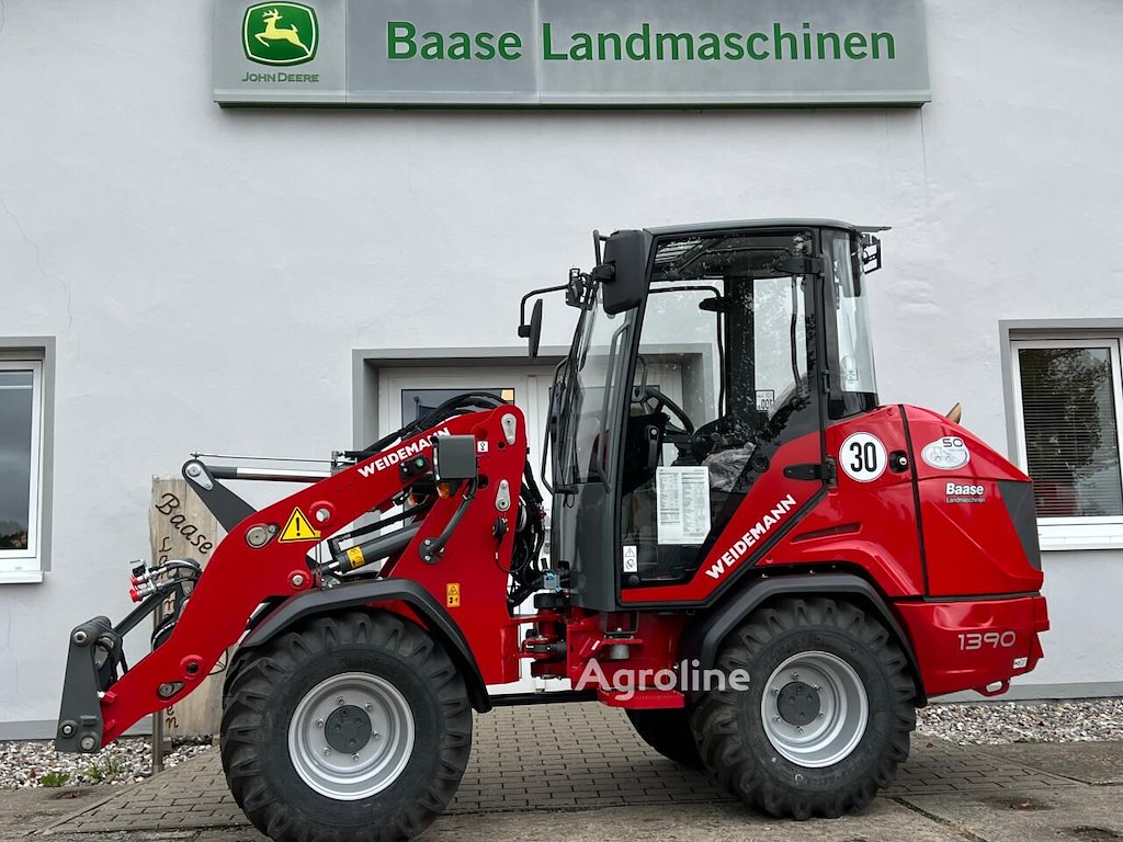 Weidemann 1390 Kabine 45PS 30km/h traktor točkaš