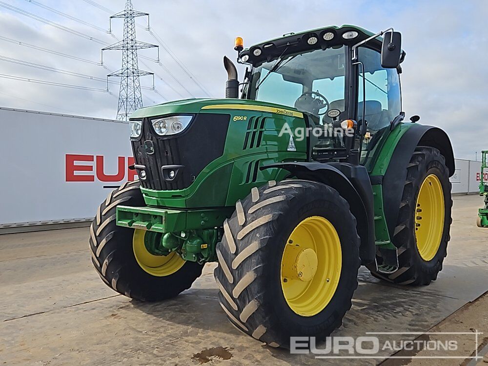 Prodaje se John Deere 6190R traktor točkaš na aukciji
