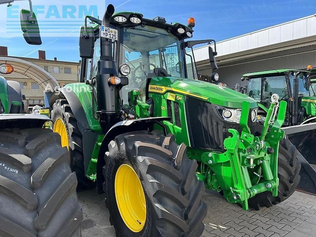 John Deere 6m 125 traktor točkaš