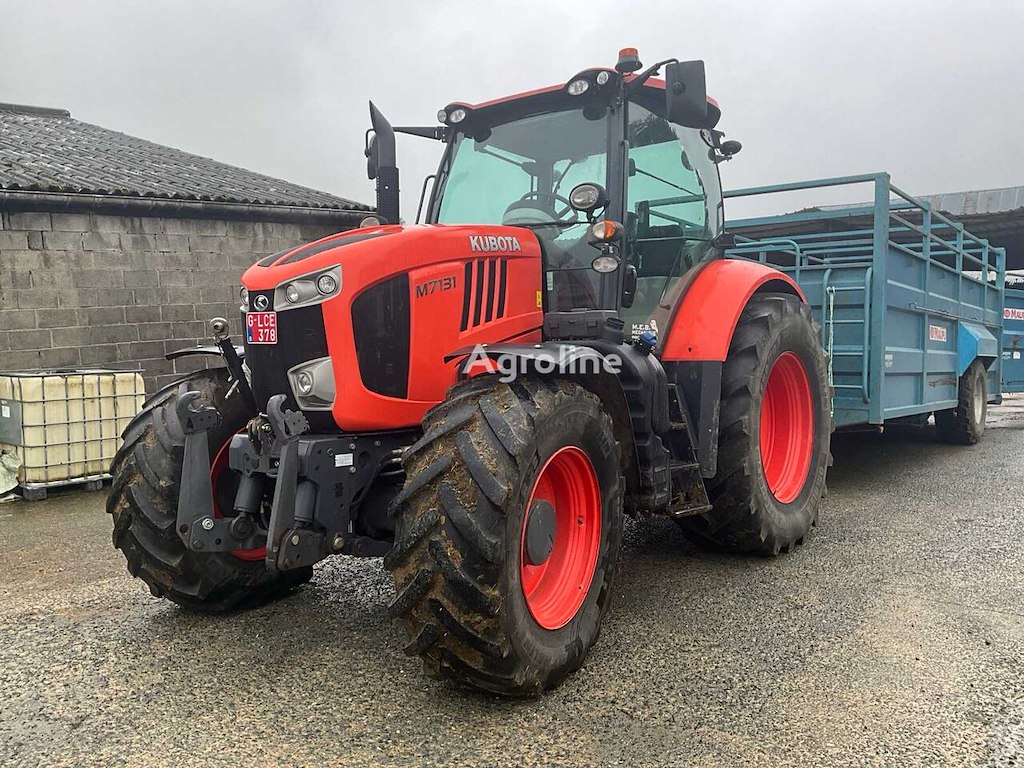 Prodaje se Kubota M7131 traktor točkaš na aukciji
