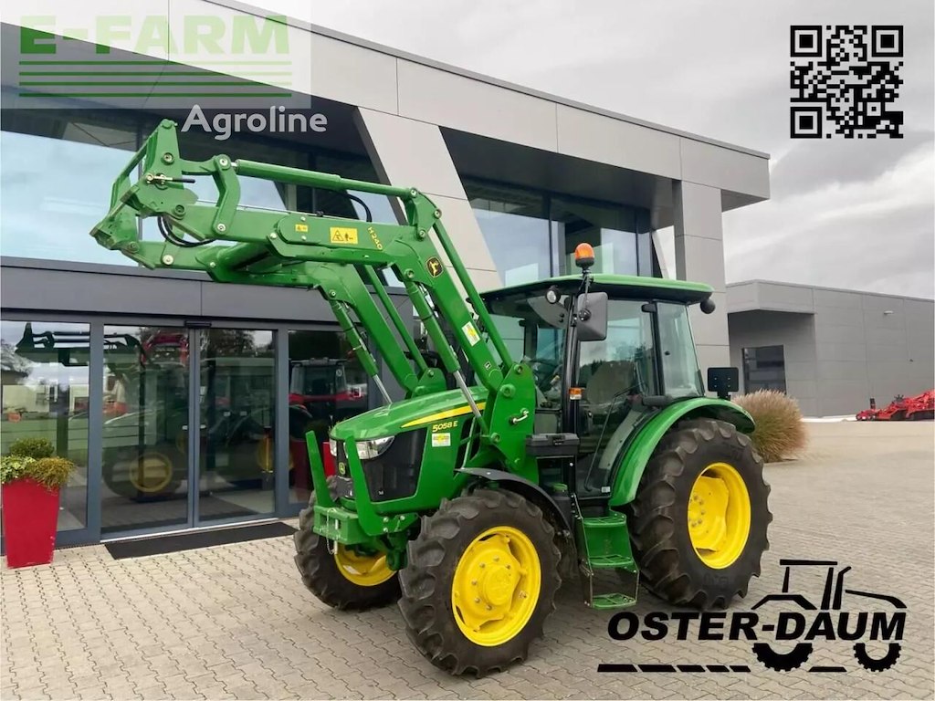 John Deere 5058e traktor točkaš
