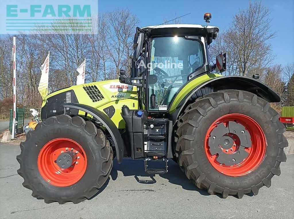 Claas axion 870 cmatic / cebis CMATIC CEBIS traktor točkaš
