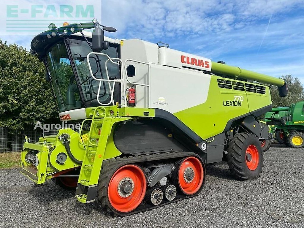 Claas lexion 770 tt + cemos automatic + v1230 kombajn za žito