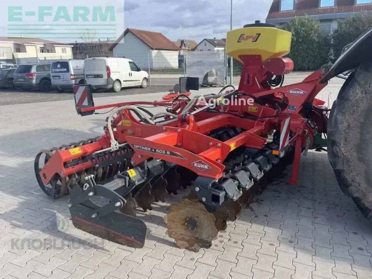 Kuhn optimer + 503r tanjirača