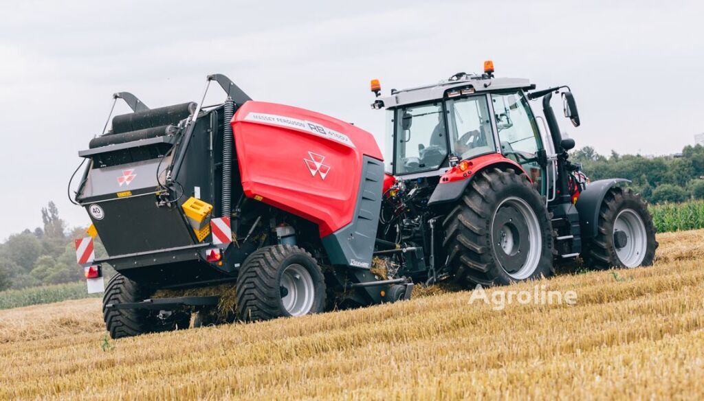 Nova Massey Ferguson RB 4160 V Xtra balirka za okrugle bale