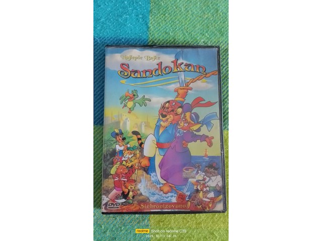 DVD CRTANI FILM - SANDOKAN NAJLEPSE BAJKE