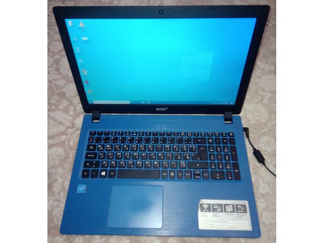 Laptop Acer A315-31/N3450 quad/4gb ddr4/ssd/bat 5h
