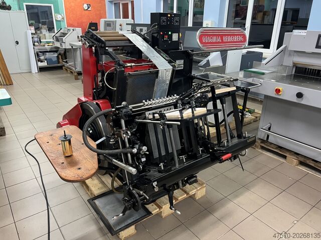 Hot Samoposluge mašina
Heidelberg GTP 32x46cm Hot Stamping Machine