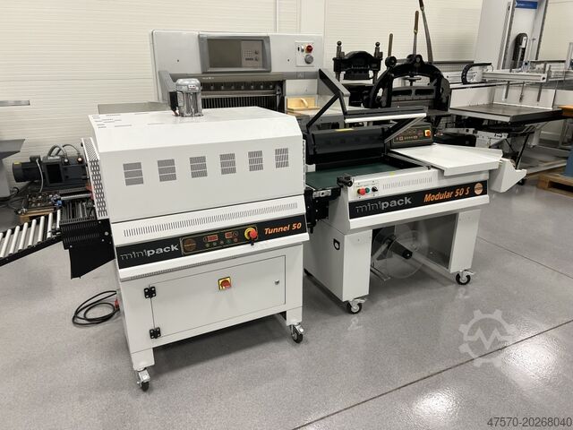 Folija pakovanje mašine
Minipack Modular 50S + Tunnel 50 Angle Sealer with Shrink Tunnel