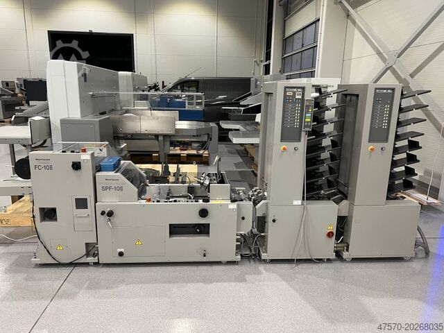 Šavovi za sedlo
Horizon MC-80a + MC80m + SPF-10II + FC-10II Booklet Making Line