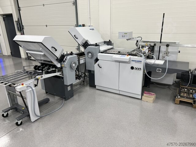 Sklopiv mašina
Heidelberg Stahlfolder Ti 52 4/4 Folding Machine with gate fold