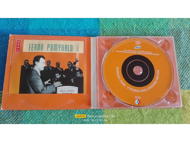 CD FERDO POMYKALO REVIJSKI ORKESTAR DRAGE USPOMENE