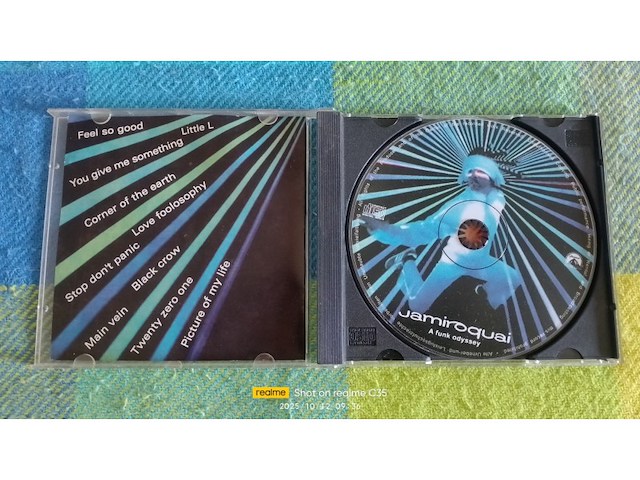 CD JAMIROQUAL A FUNK ODYSSEY