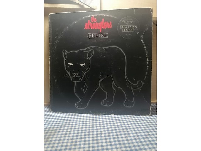 Stranglers Feline (UK edition LP+poster)