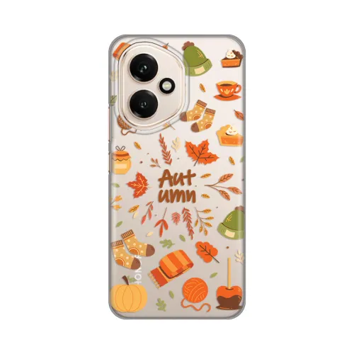 Silikonska futrola - maska print Skin za Huawei Honor 400 Autumn