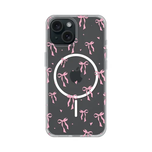 Futrola - maska print Magsafe za iPhone 15 6.1 Cute Bows
