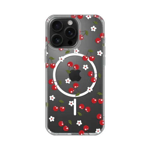Futrola - maska print Magsafe za iPhone 16 Pro Max 6.9 Cute Cherries