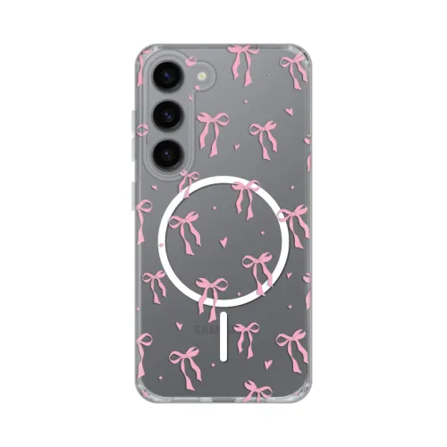 Futrola - maska print Magsafe za Samsung S911B Galaxy S23 Cute Bows