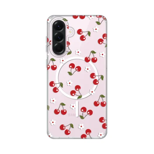 Futrola - maska print Magsafe za Samsung A566 Galaxy A56 Cute Cherries