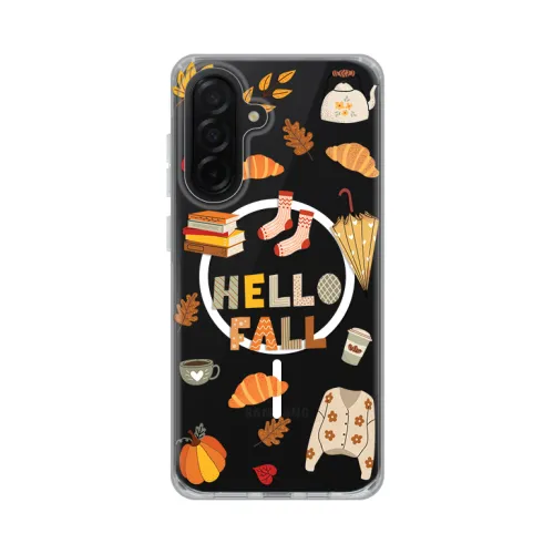 Futrola - maska print Magsafe za Samsung A266 Galaxy A26 5G Hello Fall