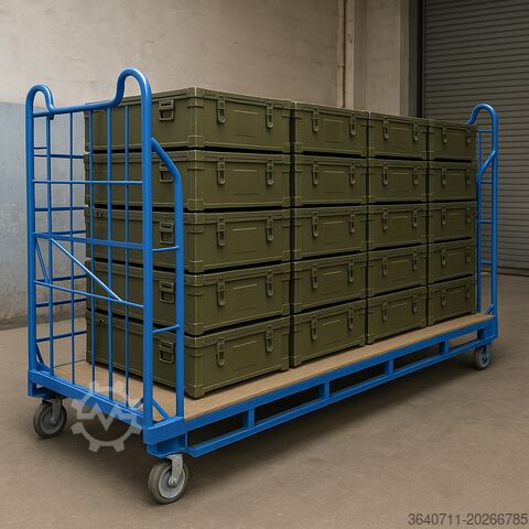 Skladištenje paleta / magacinska kolica
KAM-KUB Logistic&Trolleys Europe 200
