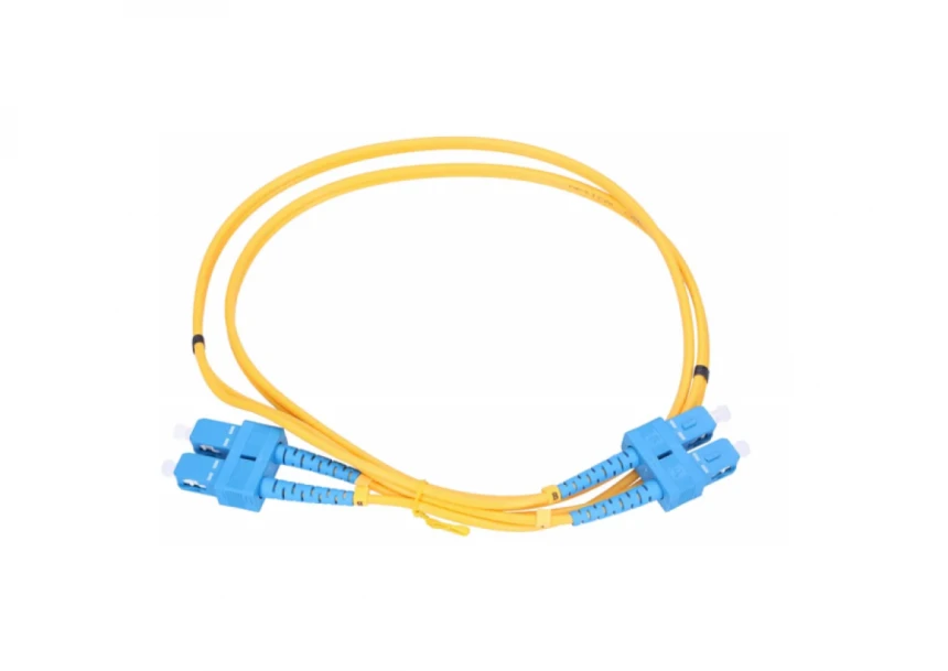 Extralink SC/UPC-SC/UPC PVC, Single Mode, Duplex, G652D, 3mm, 2m