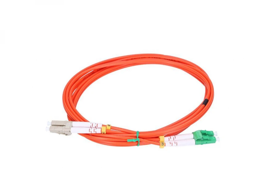 Extralink LC/UPC-LC/APC Multi Mode, OM, Duplex, 3mm, 2m