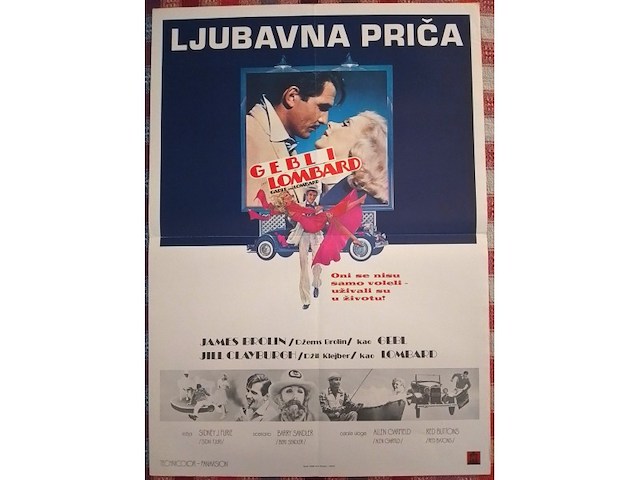 plakat LJUBAVNA PRIČA