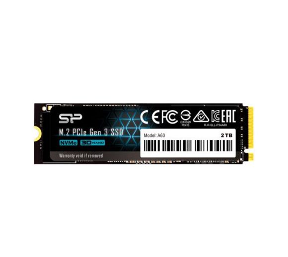 Silicon Power - SSD M.2 NVMe Silicon Power 1TB A60 Gen.3, SP001TBP34A60M28