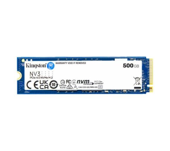 Kingston - SSD M.2 NVMe Kingston NV3 500GB, Gen.4 SNV3S/500G