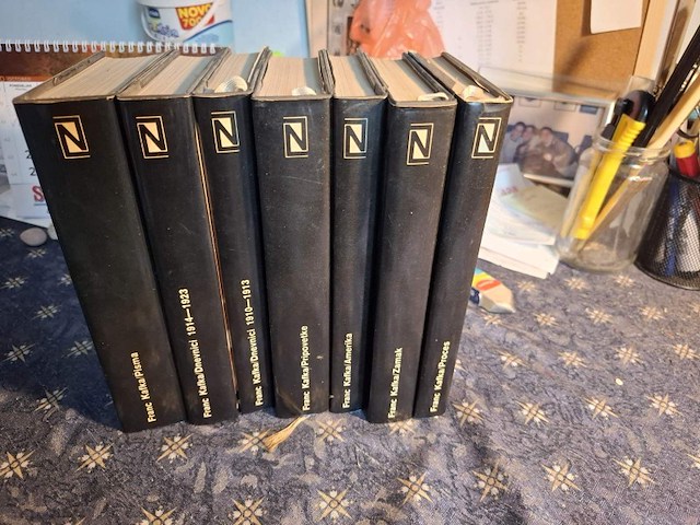 F. Kafka - Izabrana dela, 1 - 7, Beograd, 1984.