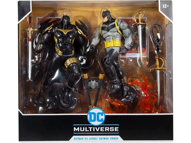 BATMAN vs AZRAEL BATMAN ARMOR ACTION FIGURE