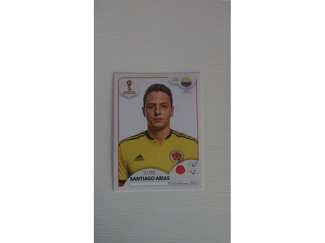 Panini FIFA 2018 Russia sličica broj 624