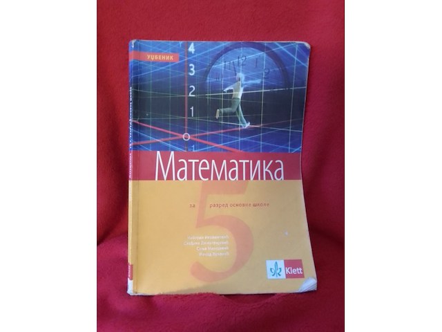 Matematika 5 za peti razred Klett udžbenik