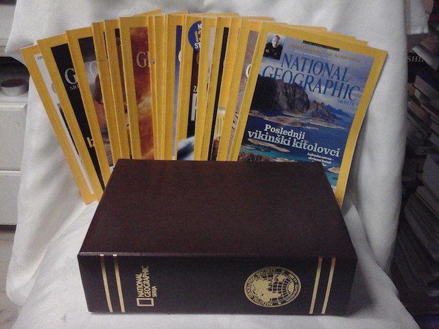 National Geographic 17 brojeva od januara 2012 jun 2013