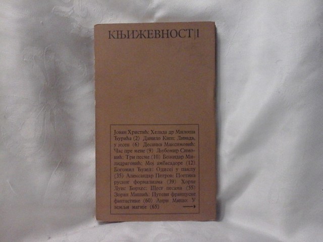 Šest pesama Horhe Luis Borhes Književnost 1