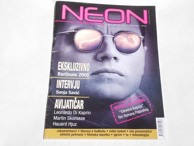 Neon broj 1 mart 2005 Leonardo Di Kaprio