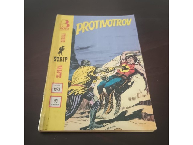 Zagor Zlatna serija 1073 Protivotrov ocuvan exlibris
