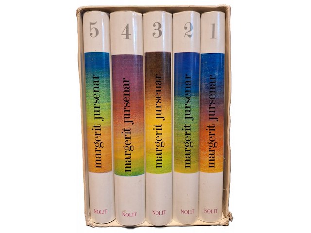 Margerit Jursenar - IZABRANA DELA 1-5 (komplet)