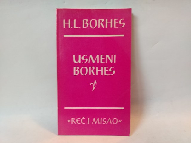 USMENI BORHES - Horhe Luis Borhes