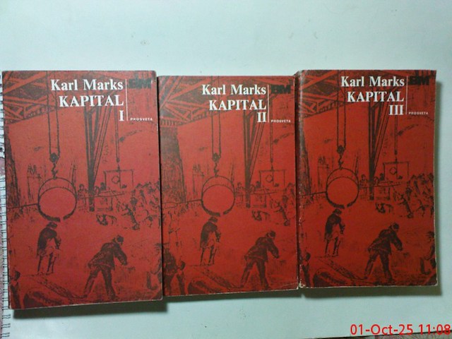 KARL MARKS  -  KAPITAL  I -  III
