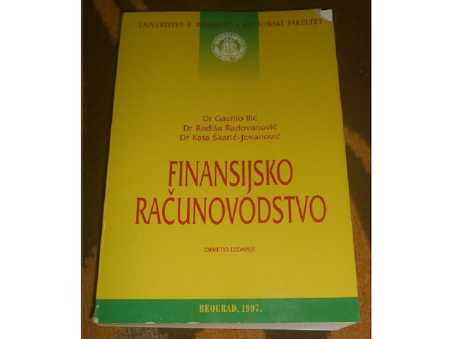 Finansijsko računovodstvo