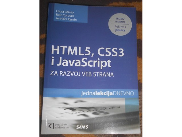 HTML5, CSS3 i JavaScript za razvoj veb strana